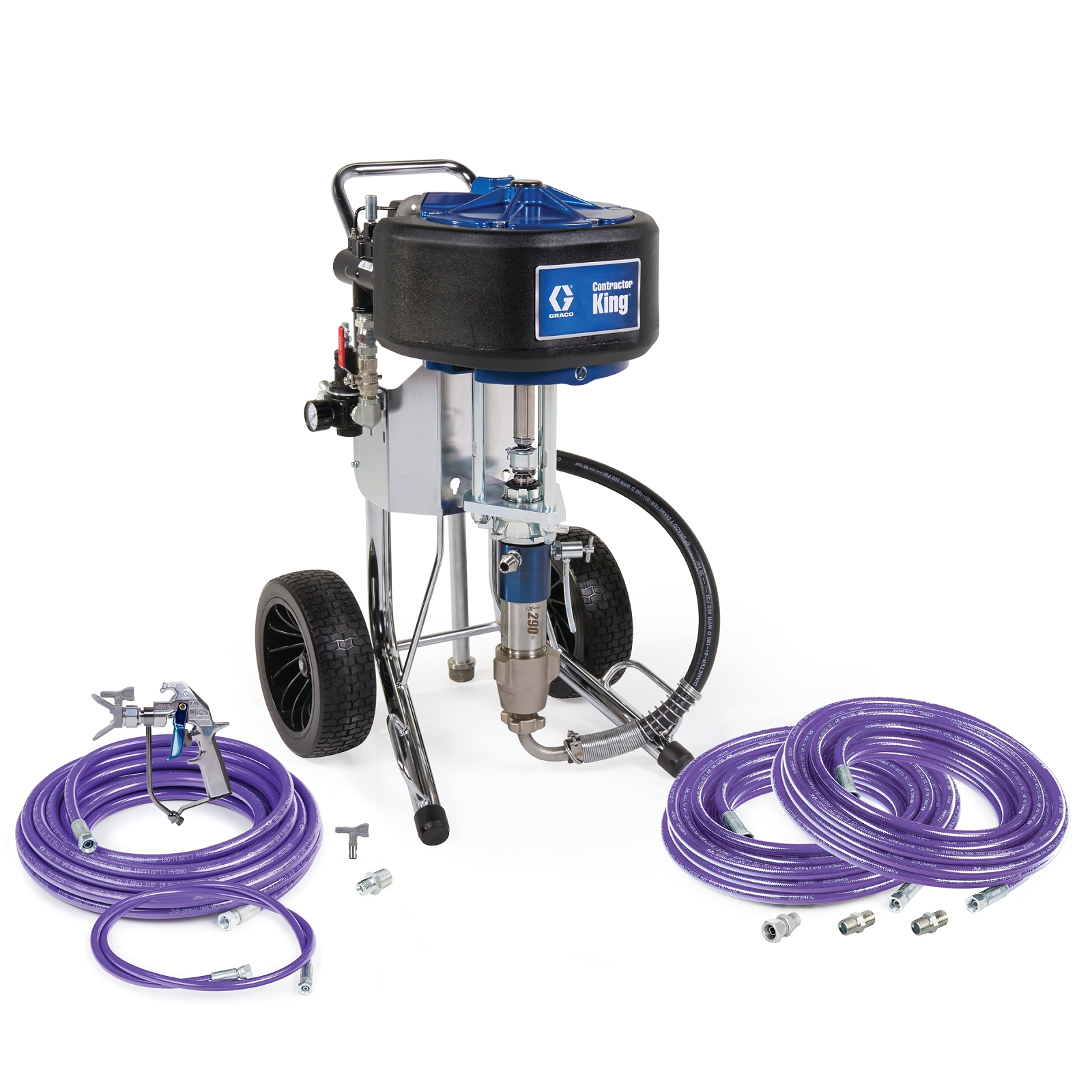 Contractor King 45:1 Air Powered Airless Sprayer, Big 150 (2-F Gun)